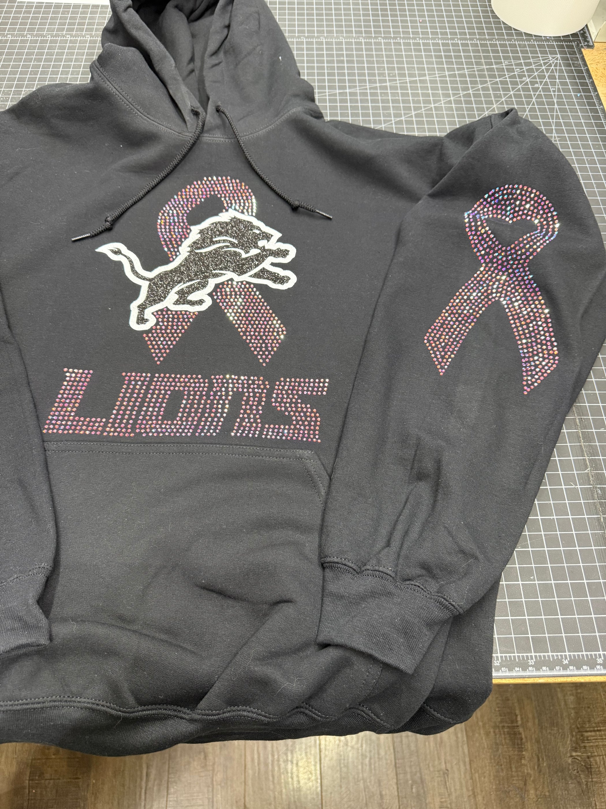 Breast Cancer Rhinestone Limited Edition — WickStreetVinyl