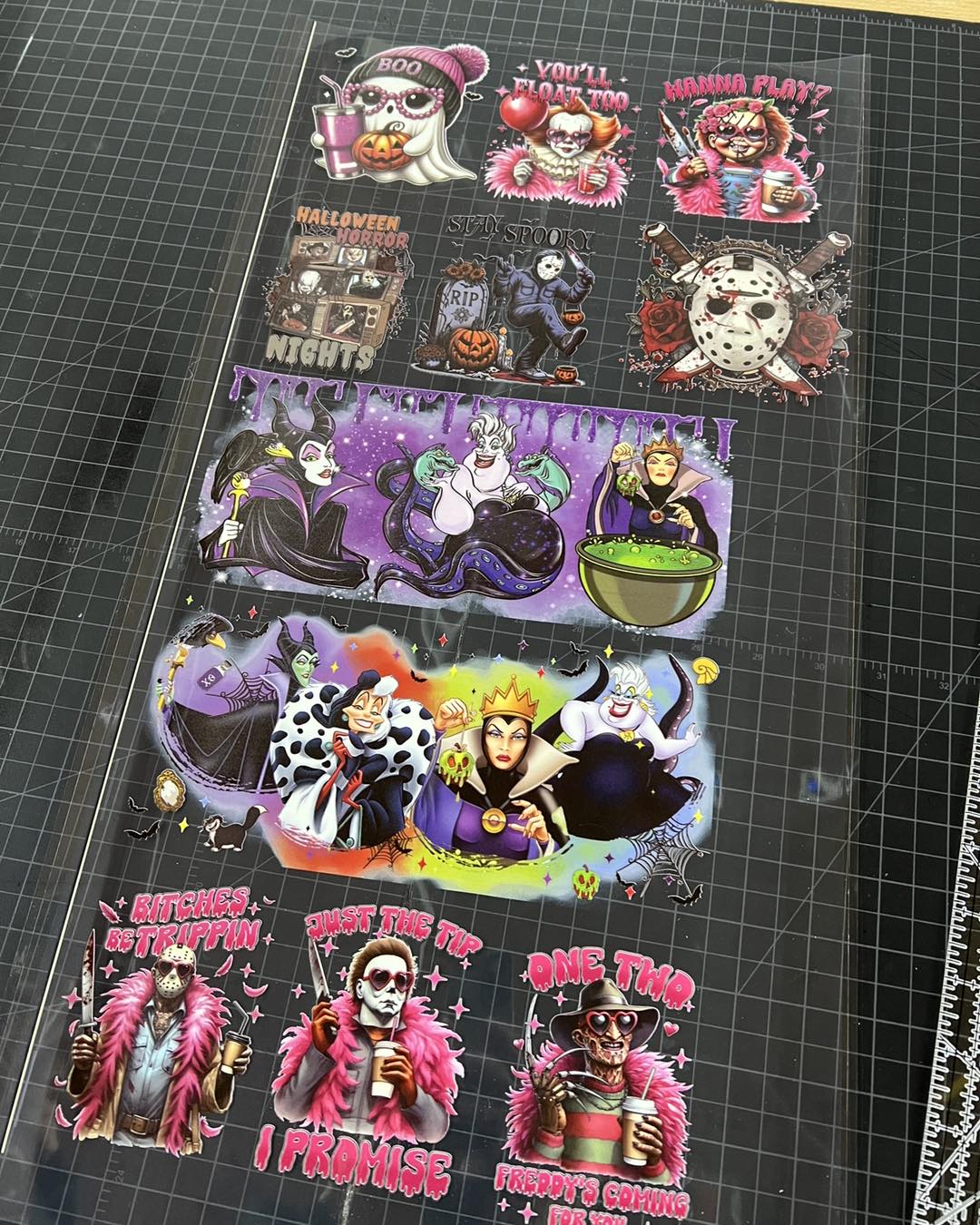 UV DTF Gang Sheet (Adhesive back) NOT FOR SHIRTS — WickStreetVinyl