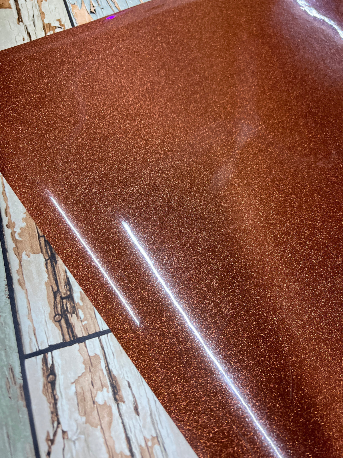 Copper Twinkle Reflective HTV — WickStreetVinyl