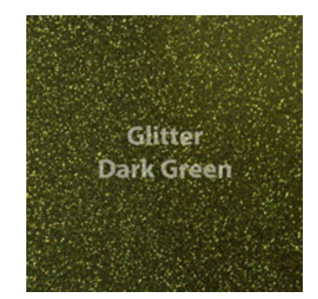 Dark Green Glitter HTV — WickStreetVinyl